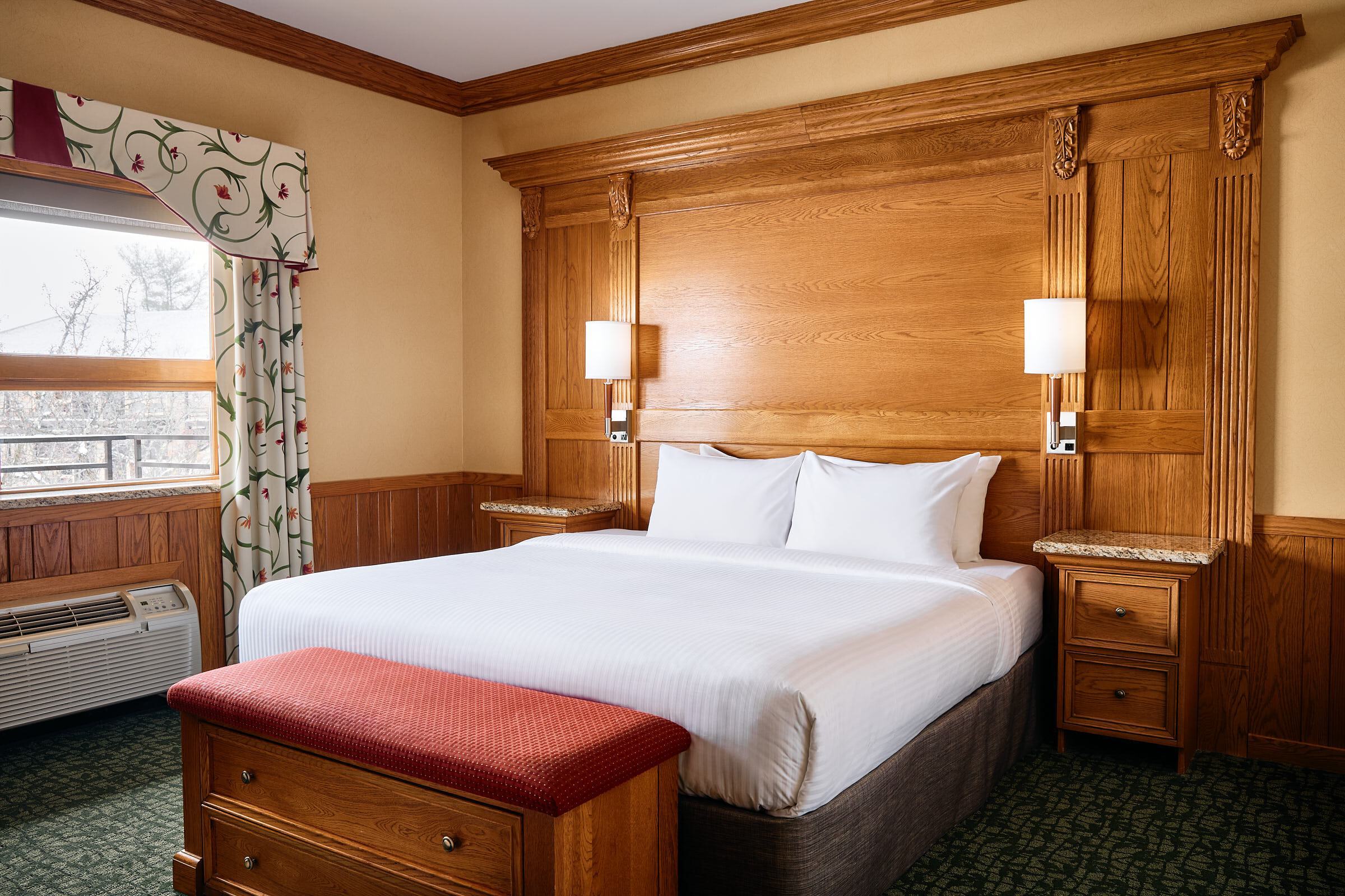 Deluxe King Room at Oglebay Lodge - Unique West Virginia Resorts - (fmr ...