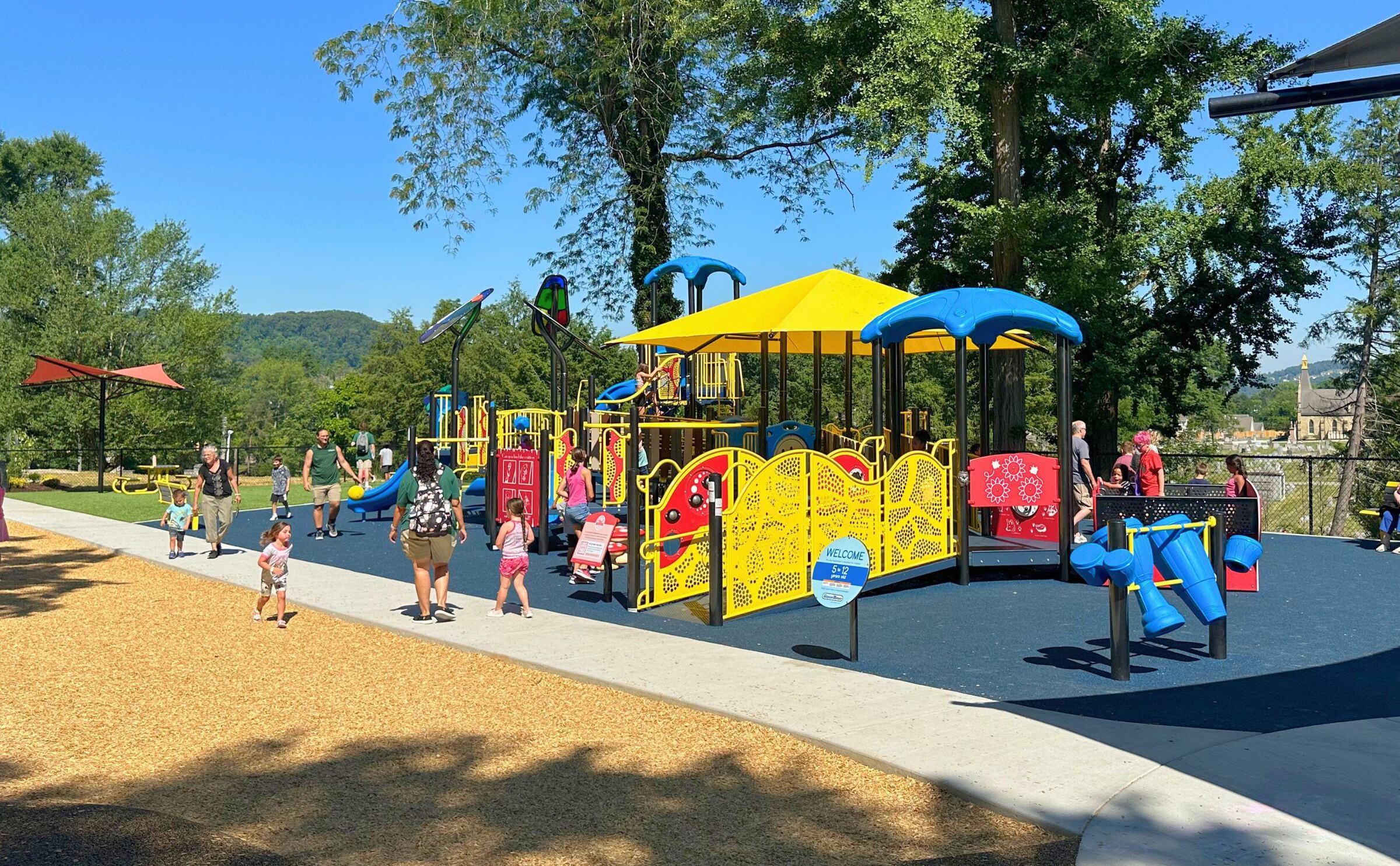 Inclusive Playground at Wheeling Park - Things to Do with Kids in WV